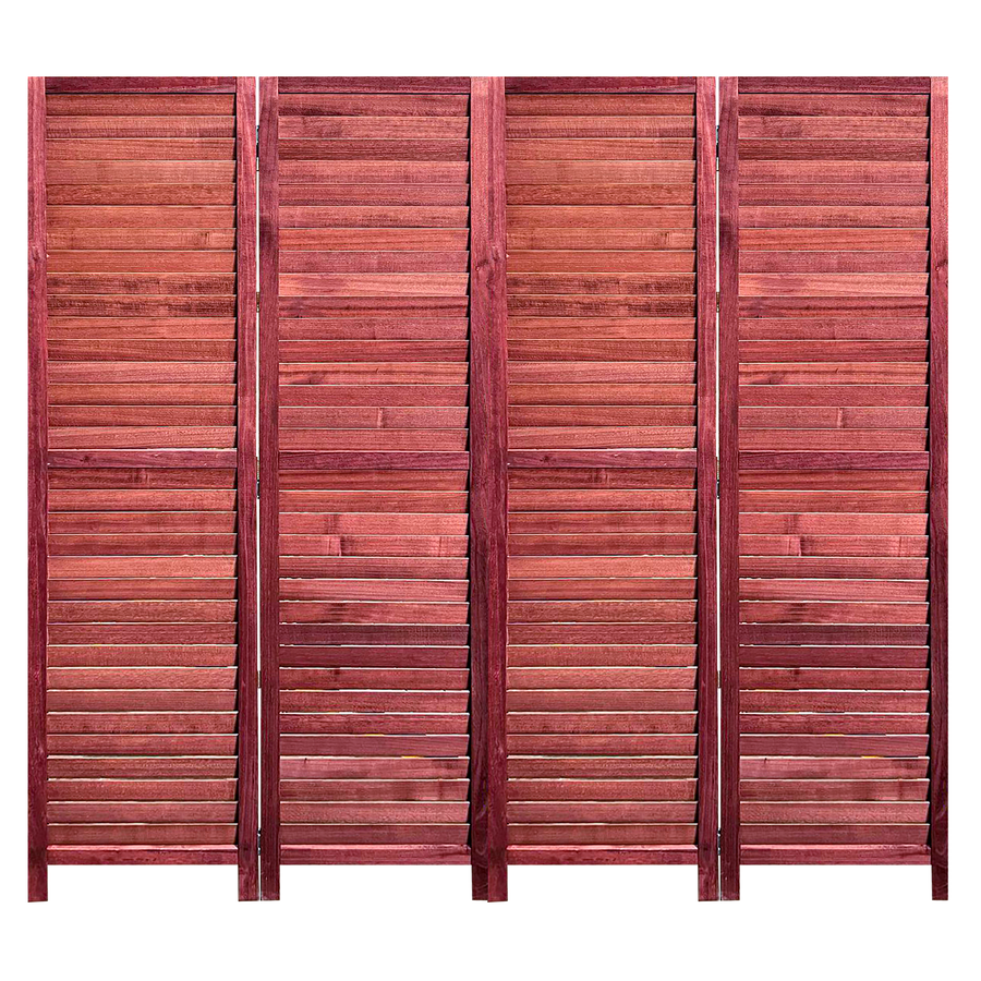 Biombo - Madera rojiza – leimport.pe