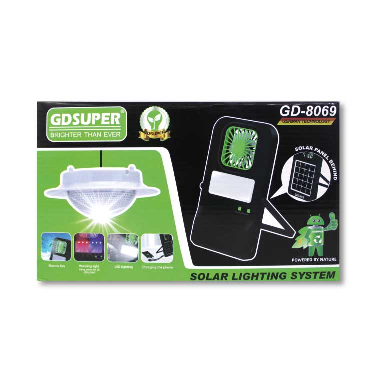 PANEL DE LUZ SOLAR - GD-8069 – leimport.pe