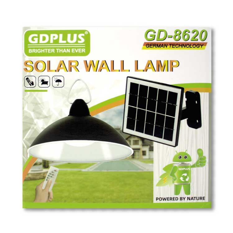 PANEL DE LUZ SOLAR - GD-8620 – leimport.pe
