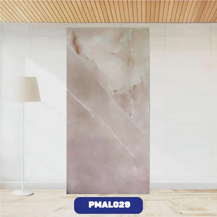 PANEL DE PARED PVC TIPO MÁRMOL 122cm x 244cm -PMAL029 - leimport.pe